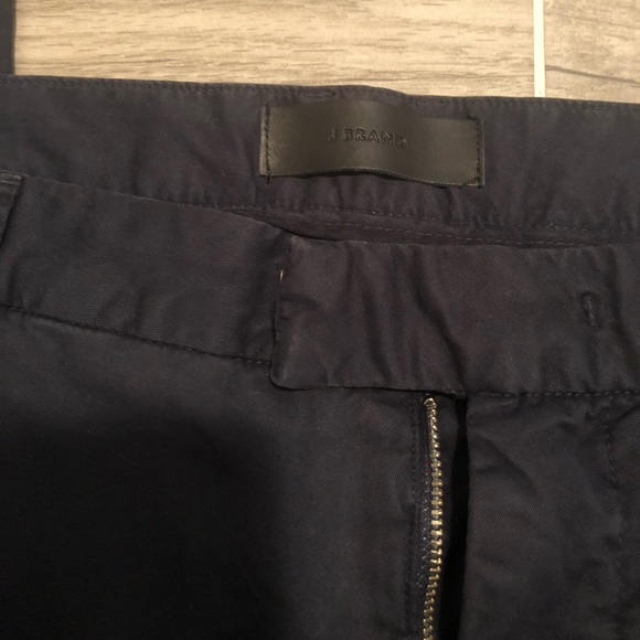 J Brand | Pants | Mens J Brand Dark Blue Straight Leg Twill Pants ...